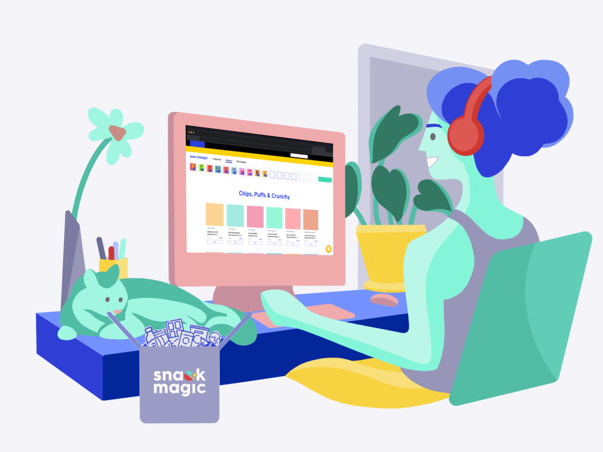 Organizing virtual get together for your remote team? SnackMagic can help